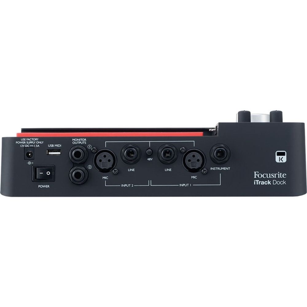 Interface Profissional Para IPad ITrack Dock - Focusrite | Áudio - shopdoaudio