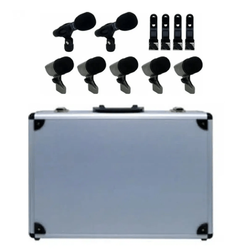 Kit de Microfones Para Bateria SXDS-7 - CSR | Kit de Microfones de ...